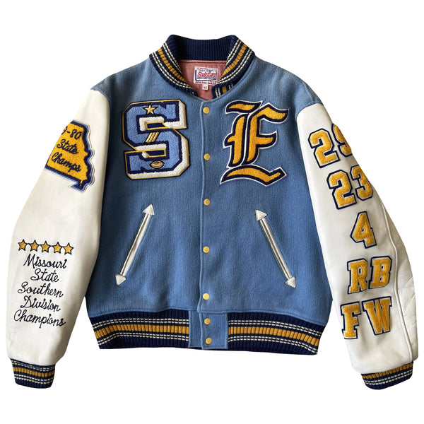Style Eyes 'Springfield Eagles' Varsity Jacket - XL – Known Source