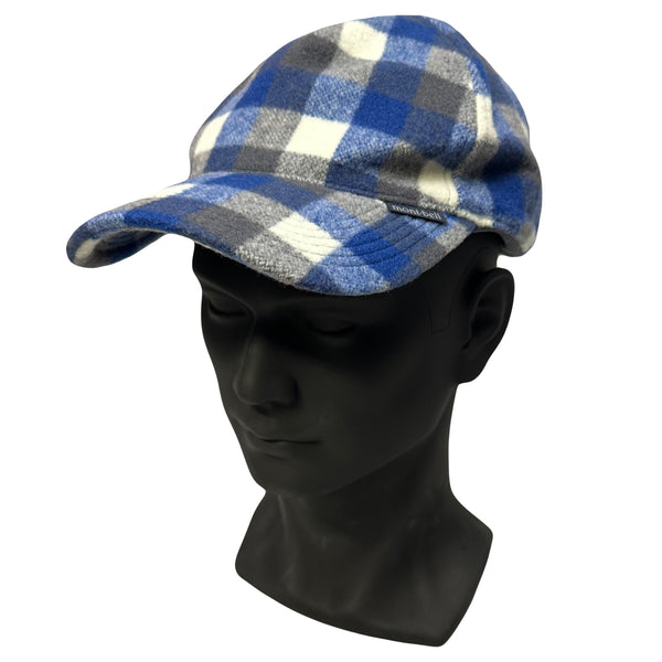 Montbell Wool Check Cap In Blue ( M/L ) – Known Source