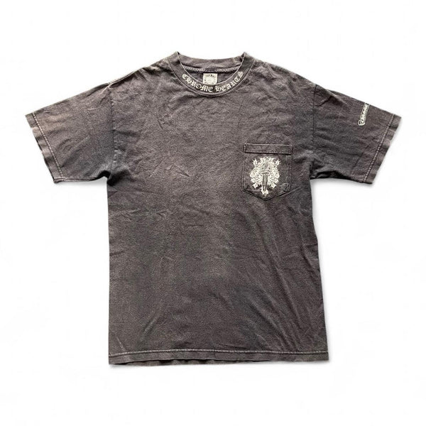 Chrome Hearts Vintage Neck Logo Dagger Pocket T-shirt – Known Source