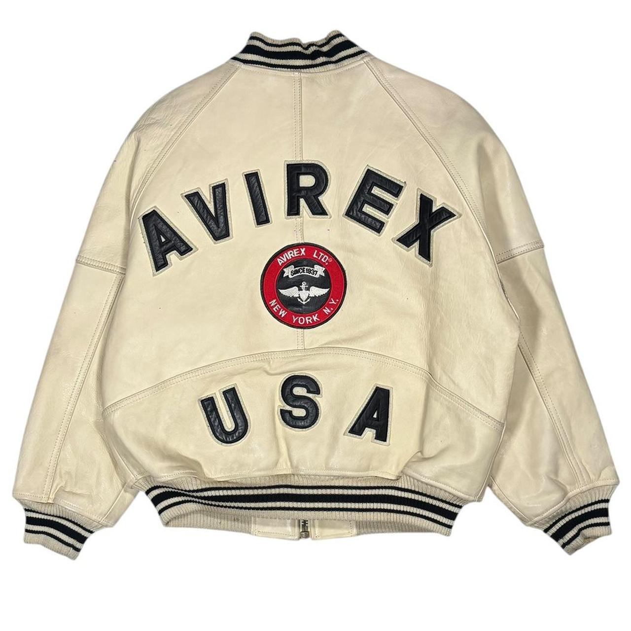 Avirex USA leather jacket (M) – Known Source